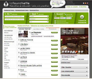 Lafourchette.com relooke son site